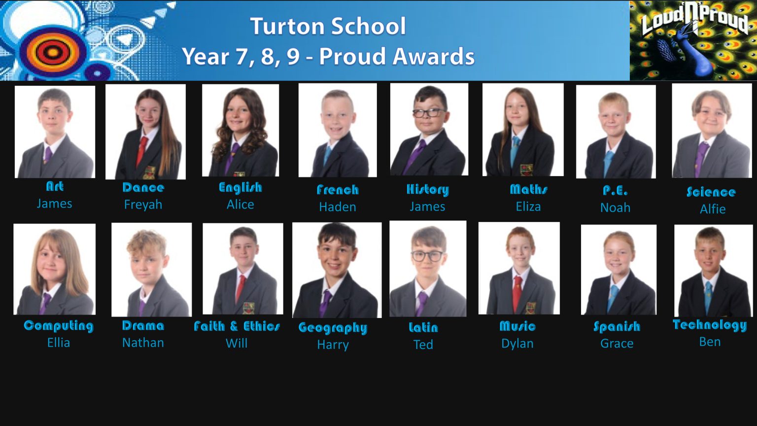 Proud Awards – Summer 2023! – Turton School