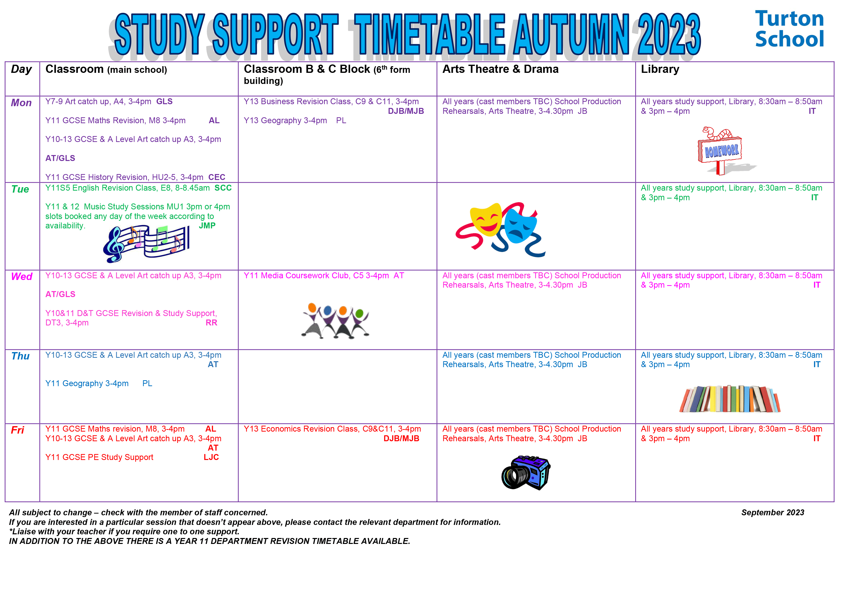 Extra Curricular • Turton School