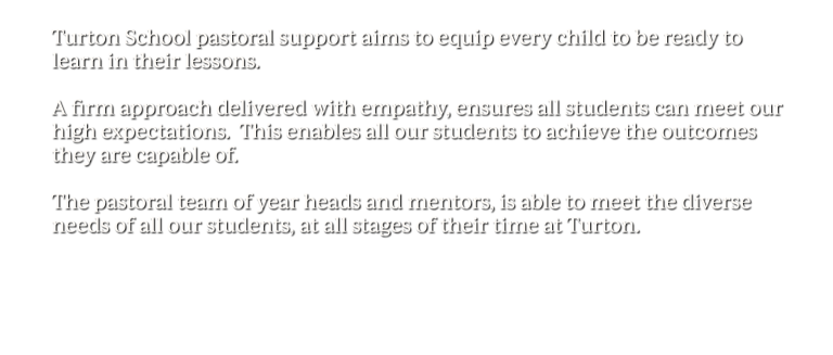 Pastoral • Turton School