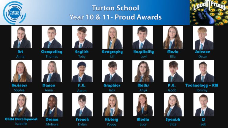 Proud Awards! (Summer, 2025) – Turton School